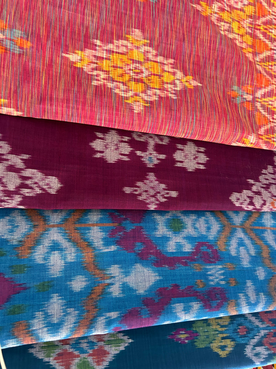Ikat Handloomed Throws - Curated – Tula Homeware